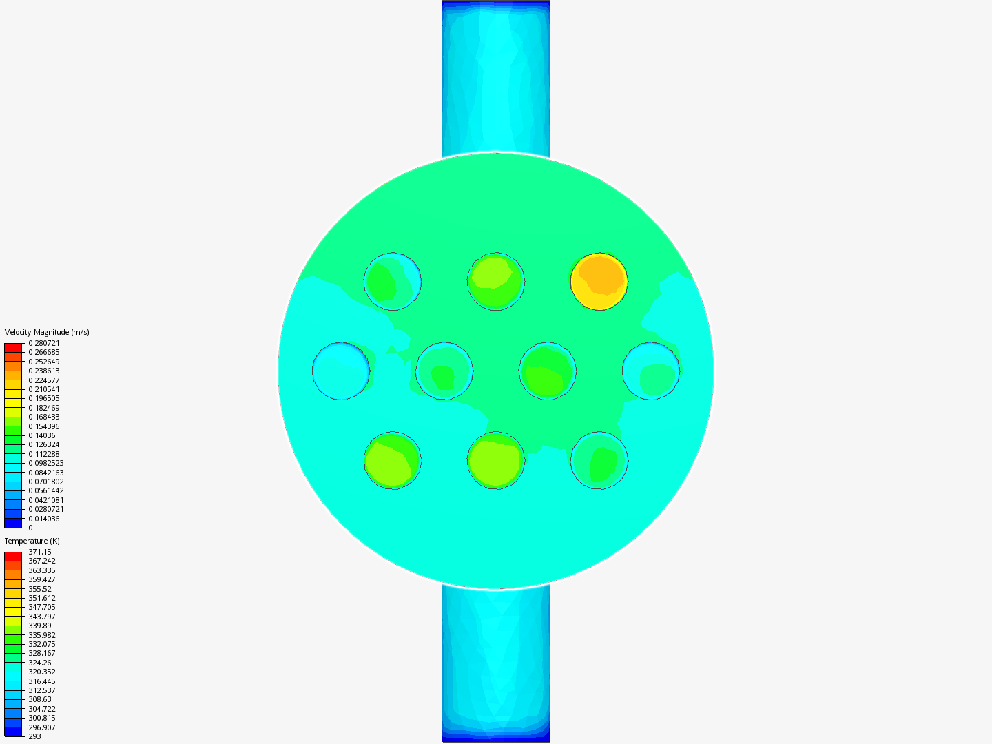 CHT in shell and tube by saquibmohd270 | SimScale