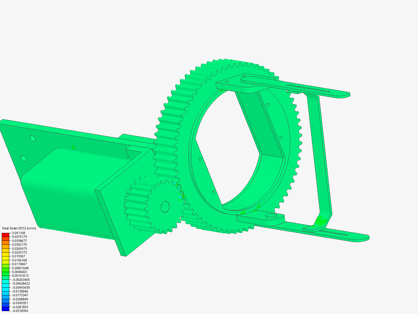 Design and simulation of upper limb rehabilitation exoskeletons by scott77 | SimScale