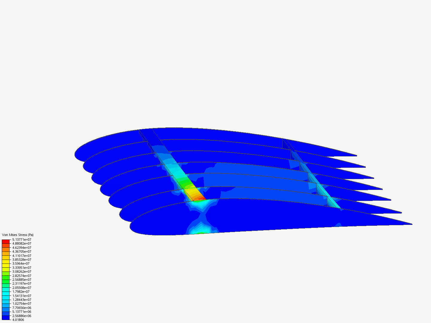 Wing Structural FM by senekas | SimScale