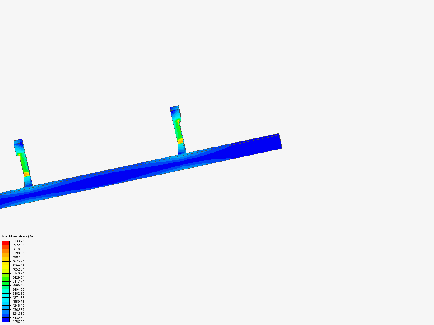 Tutorial - Static stress analysis of Underrun protection device - Copy by serby2609 | SimScale