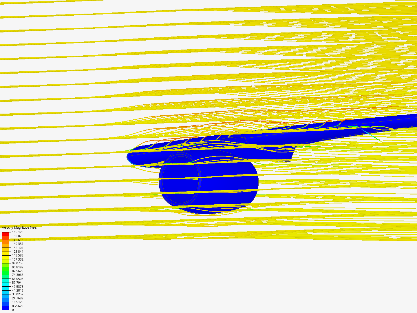 Tutorial: Compressible Flow Around a Wing - Copy by sfjap | SimScale
