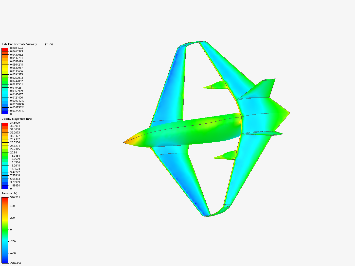 aircraft V2 by shi_xuanlin | SimScale