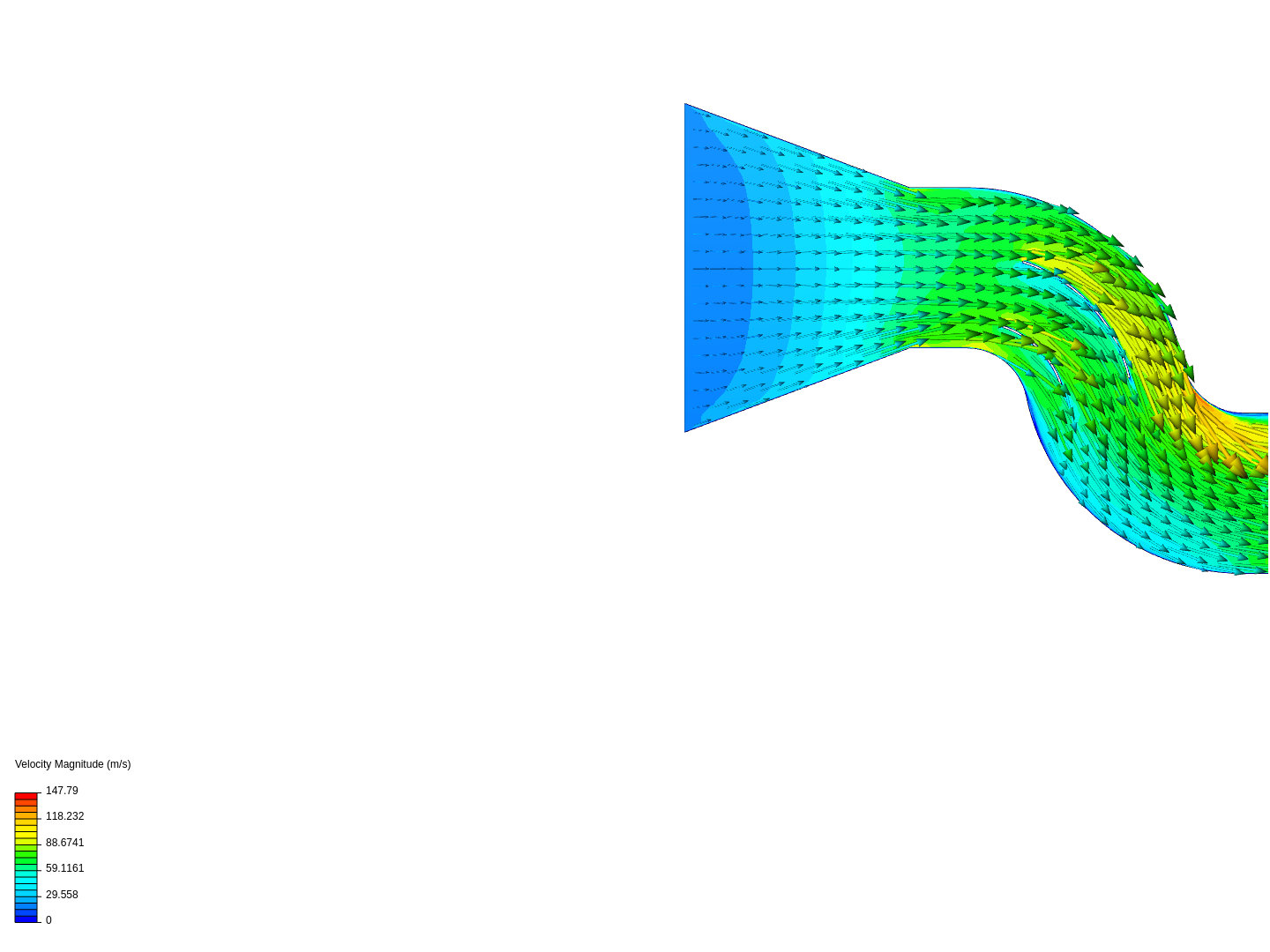 duct cfd by shiji | SimScale