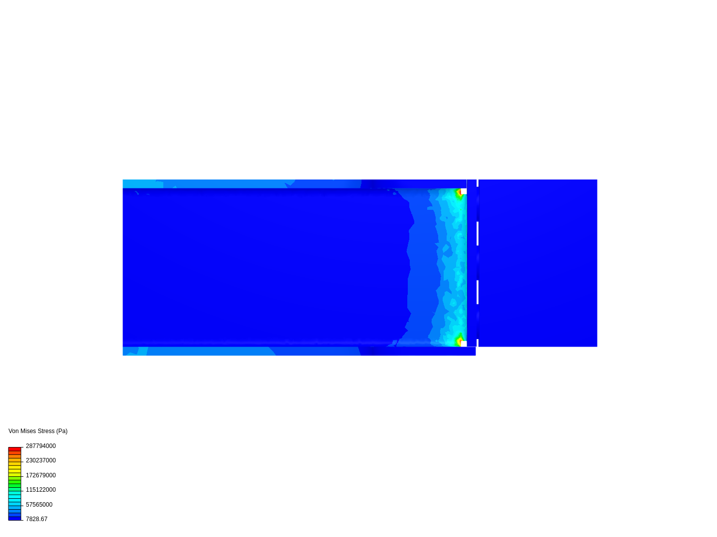 Mounting Stress analysis by shivank_kumar | SimScale