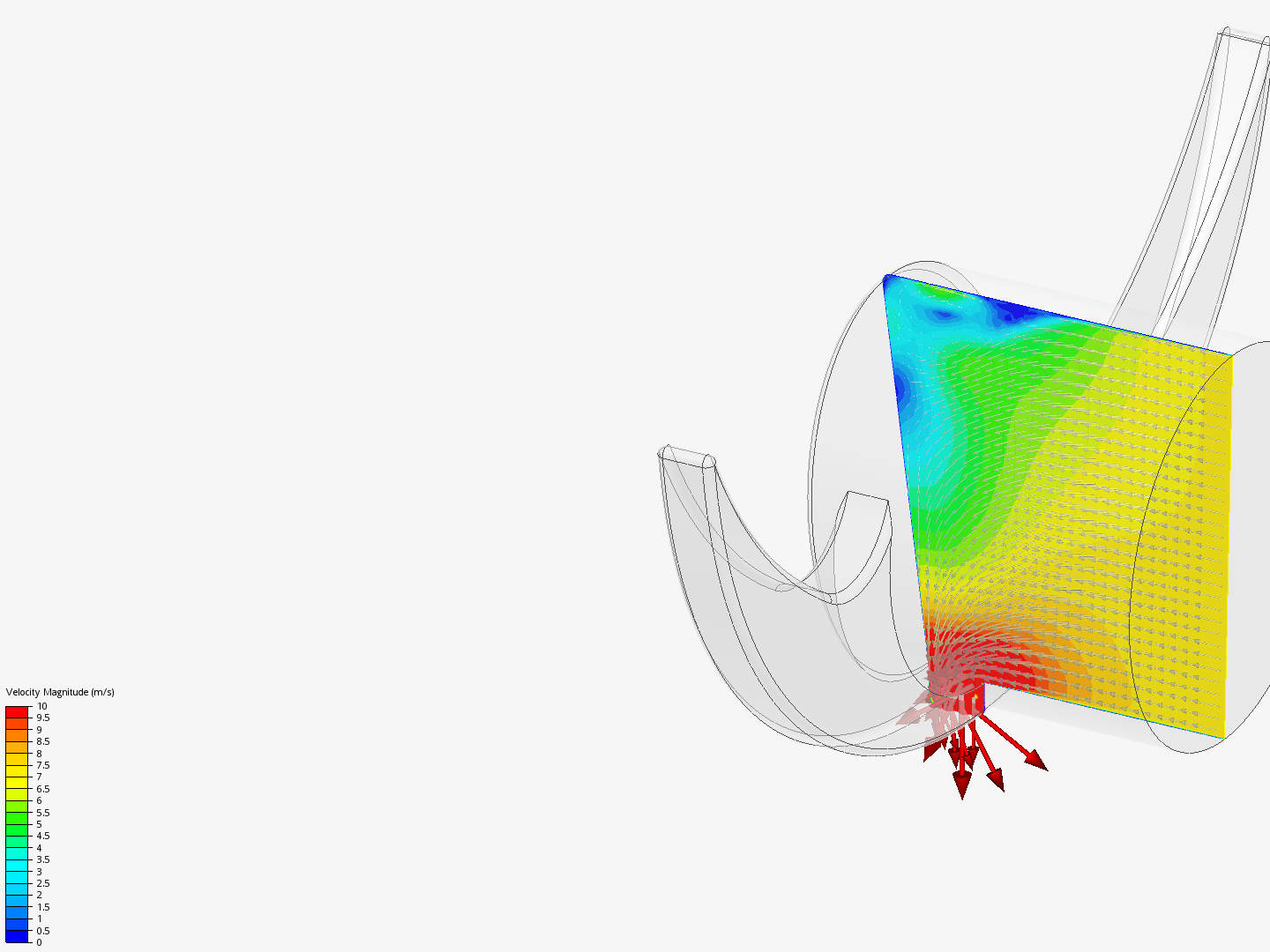 sprayhead Ø150 ver 0 by simonbo99 | SimScale