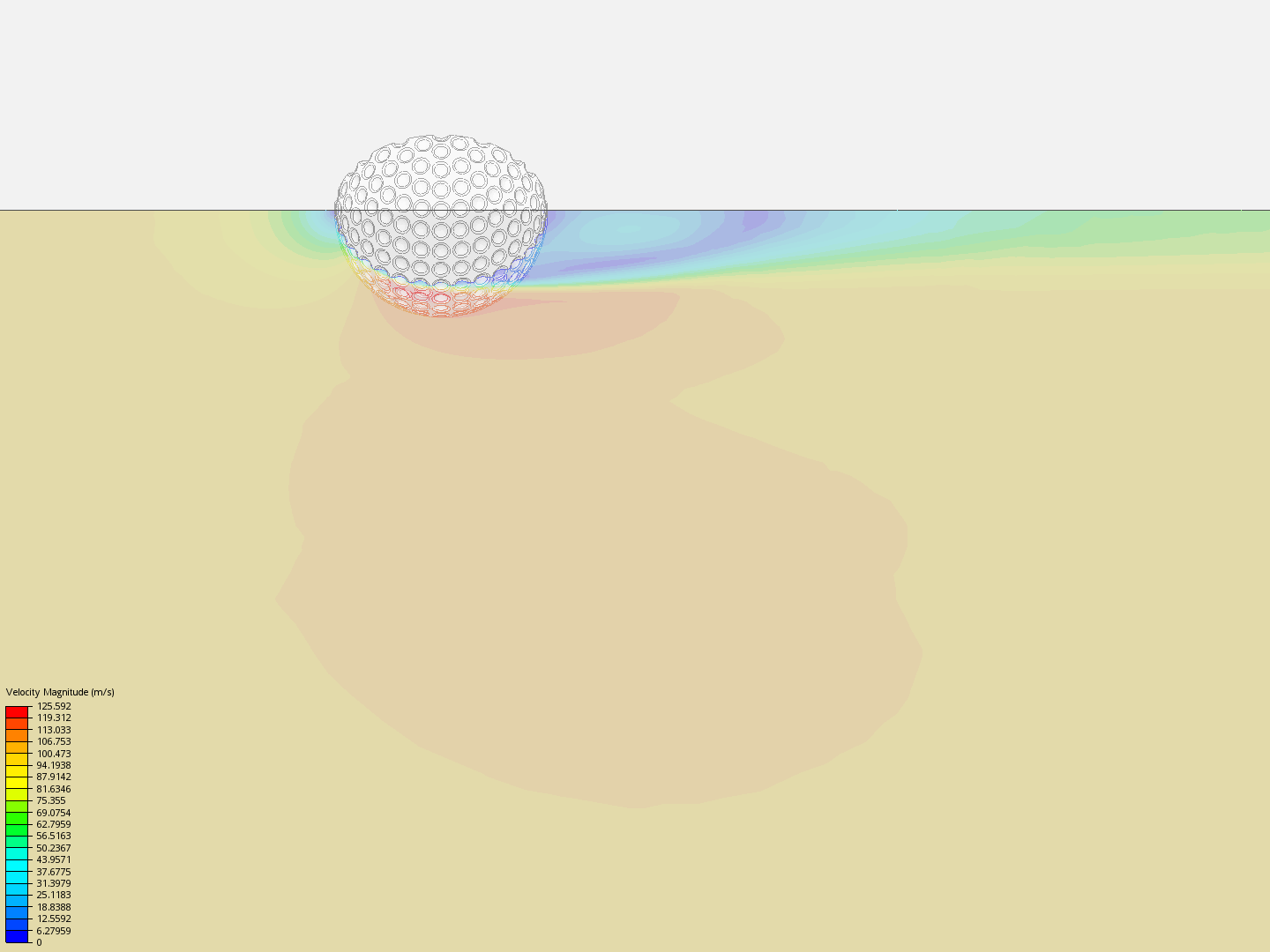 Tutorial: Compressible CFD Simulation on a Golf Ball by sirdd8 | SimScale