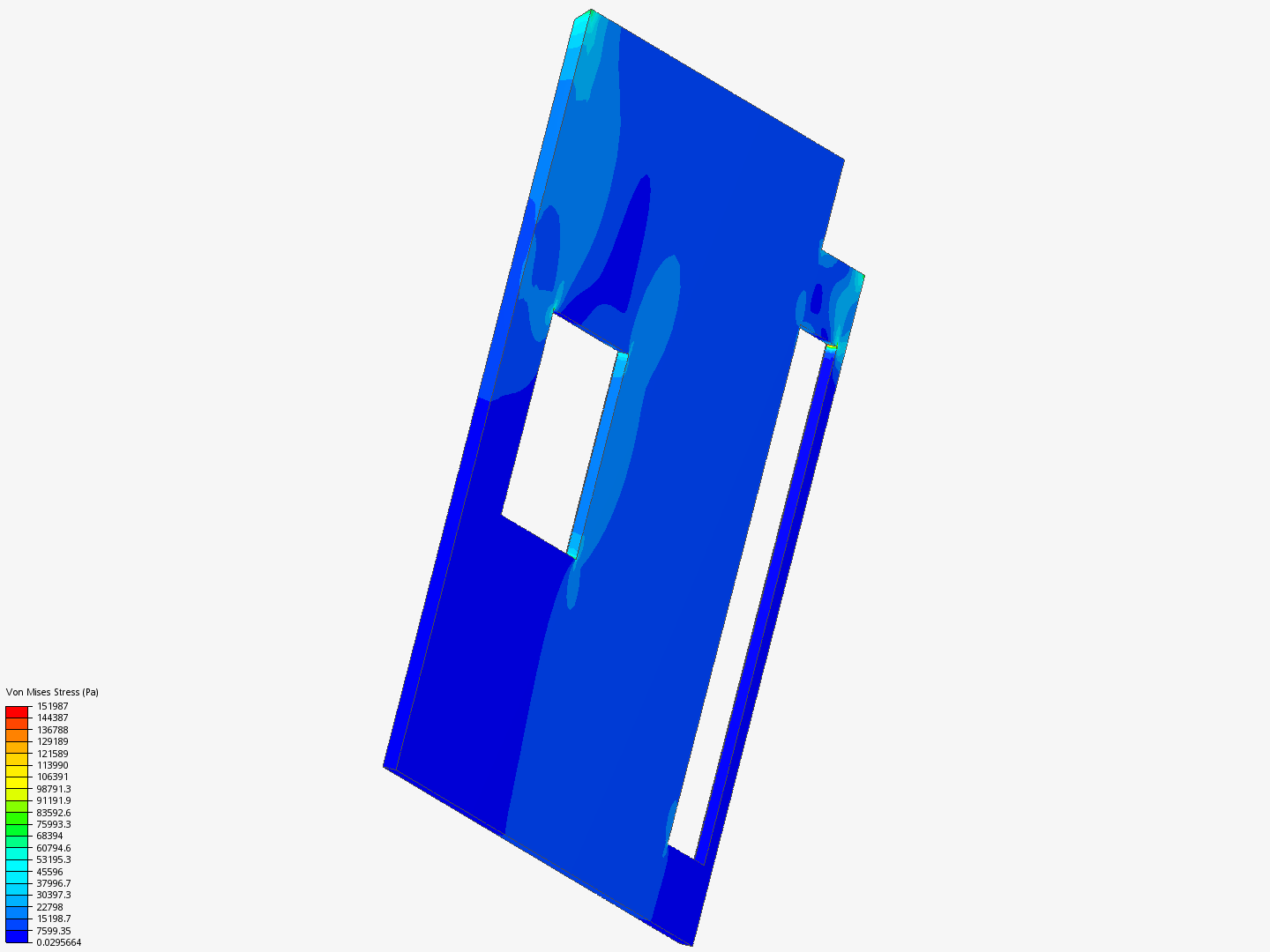 Vertical Supports by sjadhakhan | SimScale