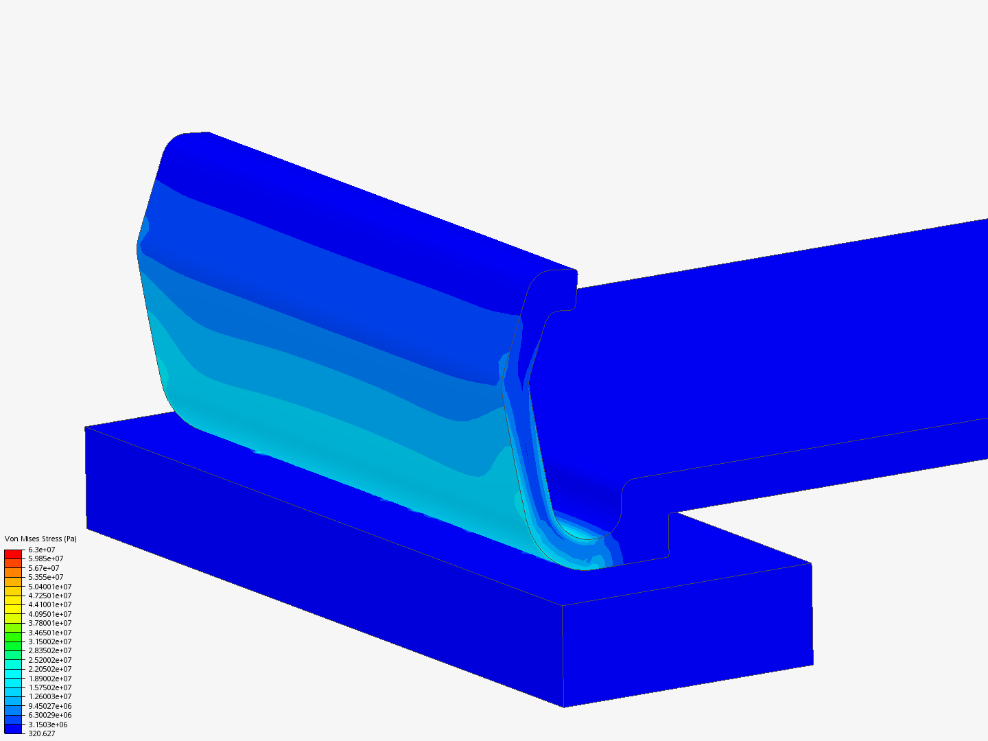 PC clip FEA by sjgrewar | SimScale