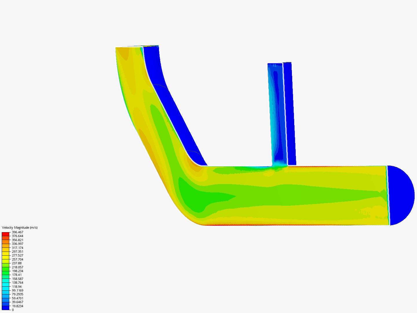 Tutorial 2: Pipe junction flow by skrossteig | SimScale