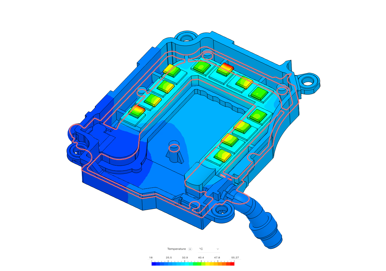 MHEV Inverter - Cooling AI by slaine | SimScale