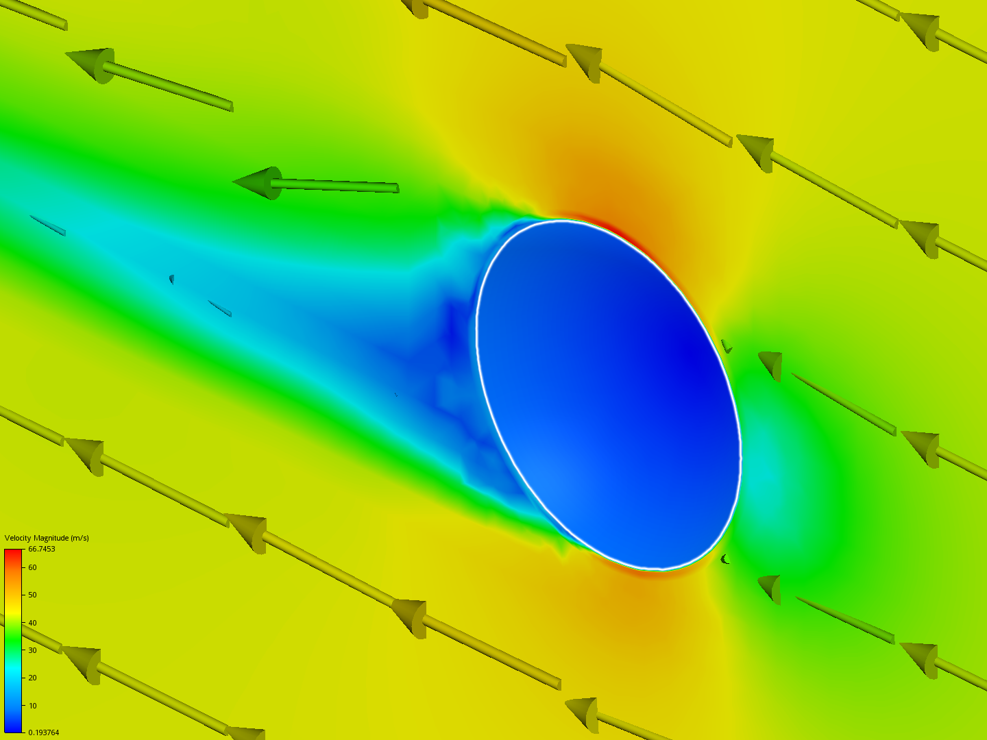 Baseball CFD Simulation by slehmann | SimScale