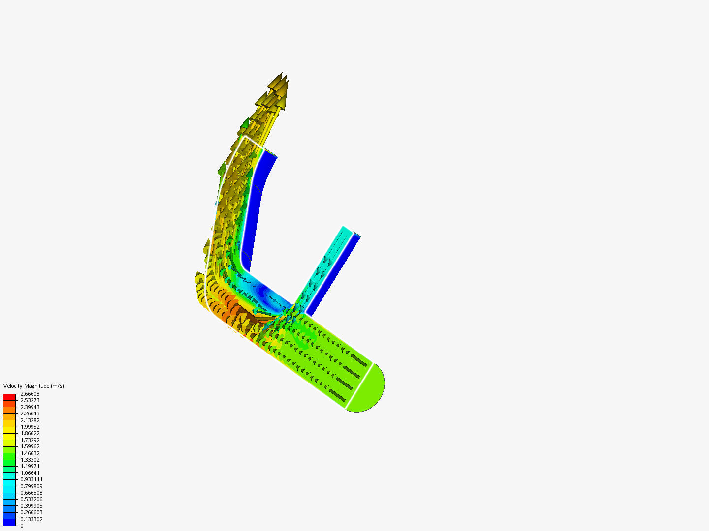 Tutorial 2: Pipe junction flow by smacit | SimScale