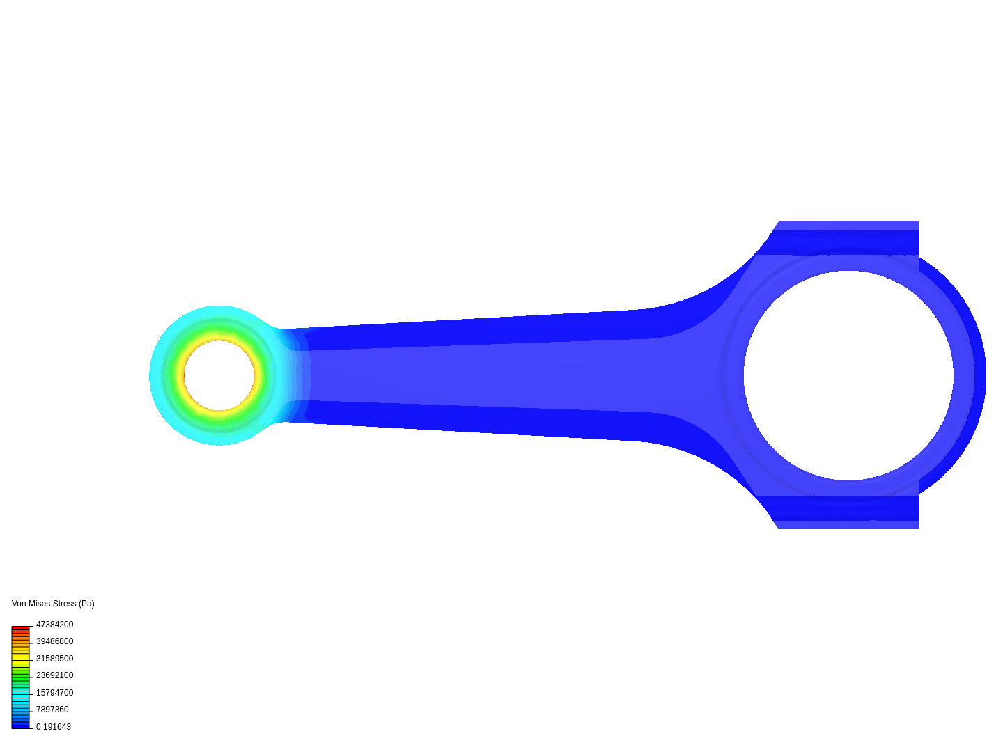 Tutorial 1: Connecting rod stress analysis by smahapatra | SimScale