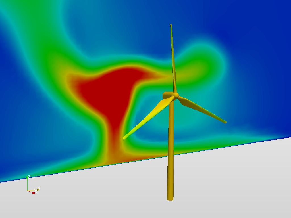 Wind Turbine Transient By Smurf Simscale
