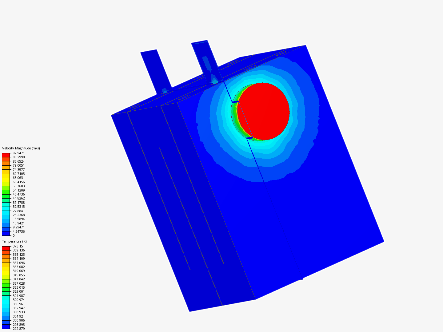 Flue Gas Heat Extractor by sparkar | SimScale