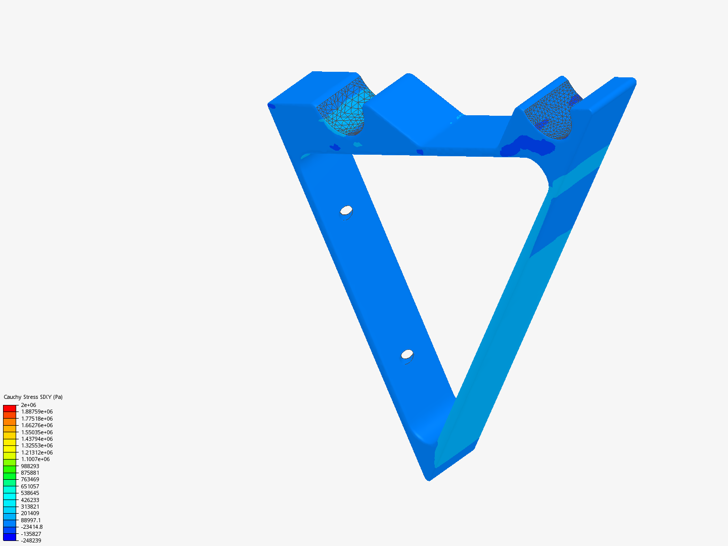 Wall Bracket by spbrhs07 | SimScale