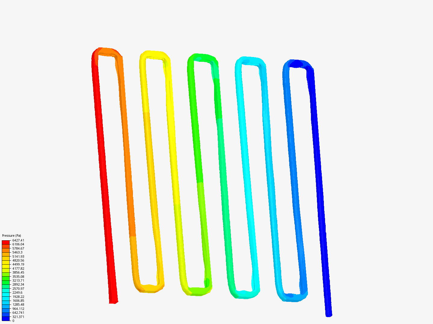 circular water loop sim by spowell25 | SimScale