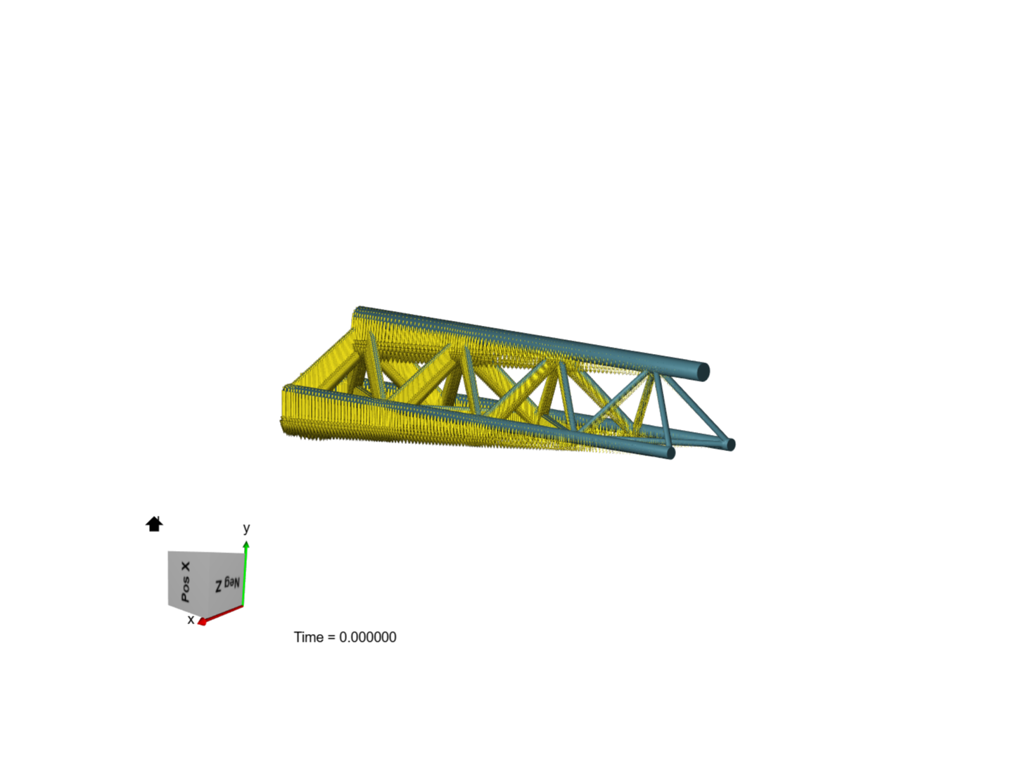 Linear static analysis of a crane by spsvision | SimScale