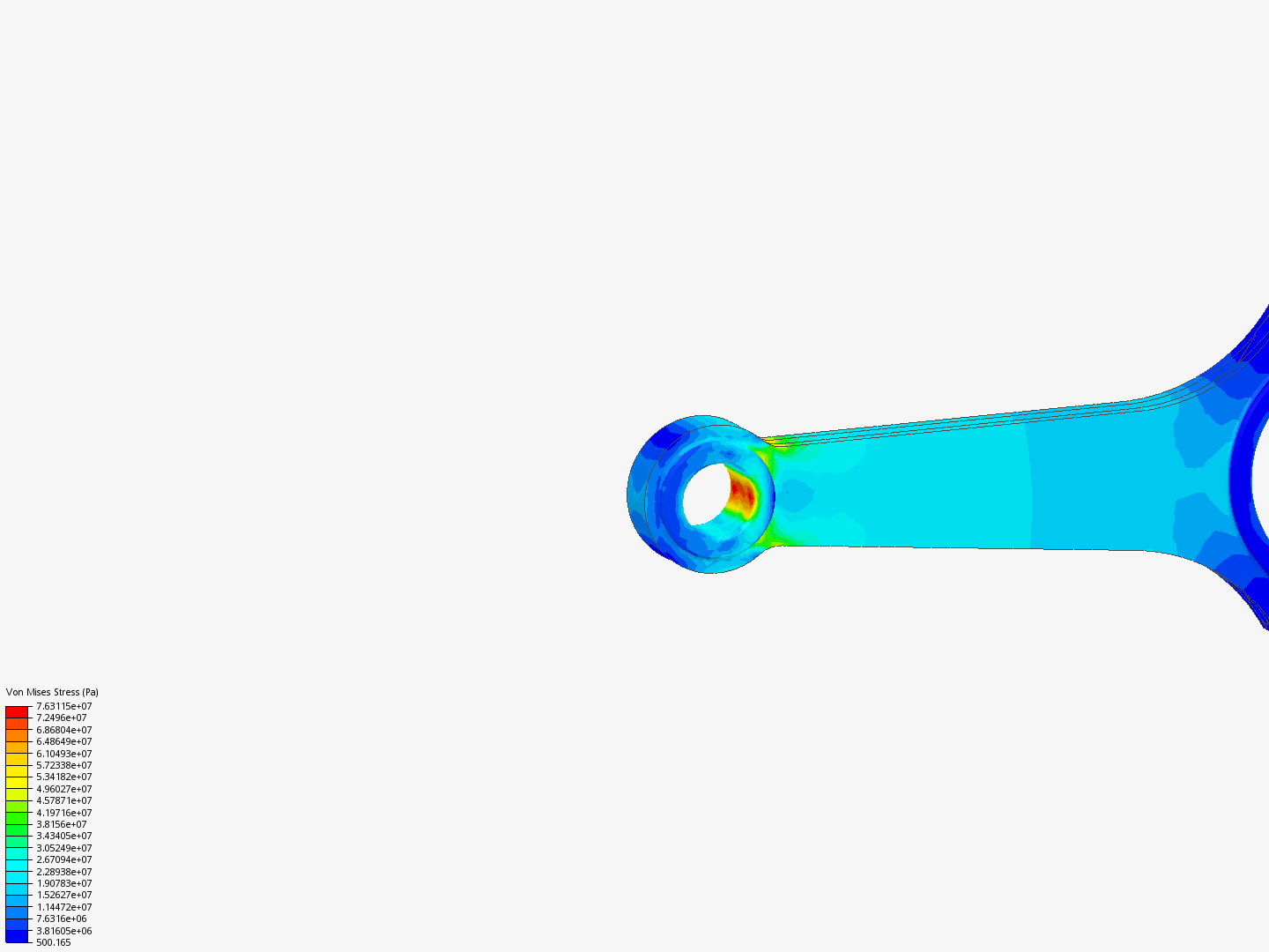 Analysis of Con Rod by srjimtma | SimScale