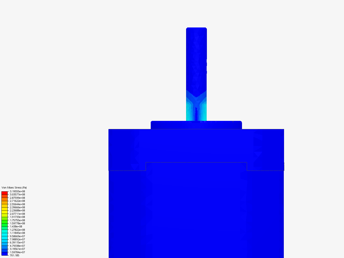 Tension on Stepper Arm by sscully | SimScale