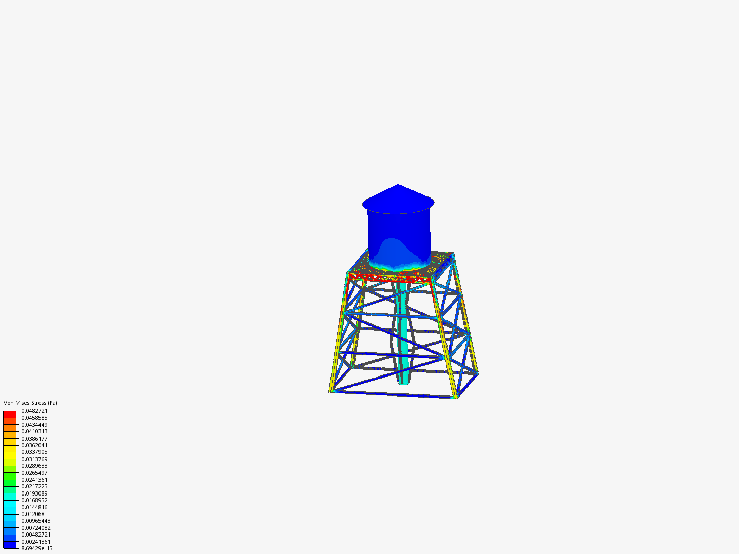 Water Tower 2nd Prototype by ssilva_perkins | SimScale