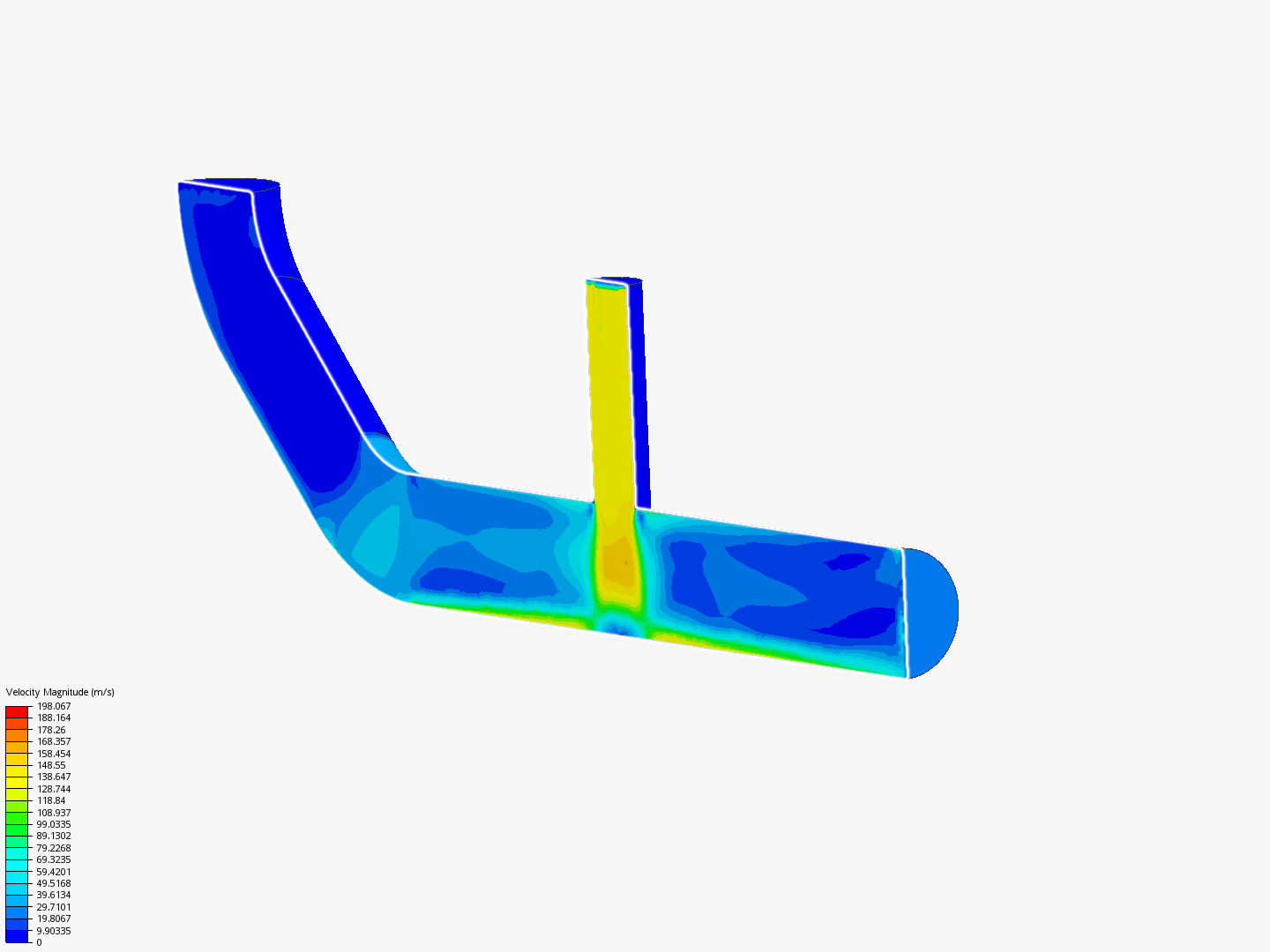 Tutorial 2: Pipe junction flow by sspagnola | SimScale