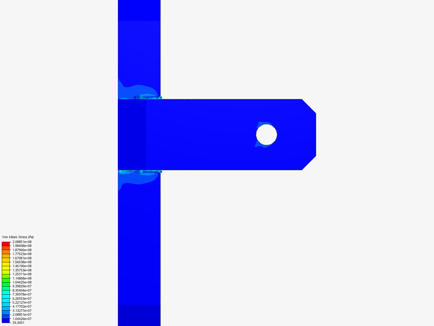 Bracket by ssupe | SimScale