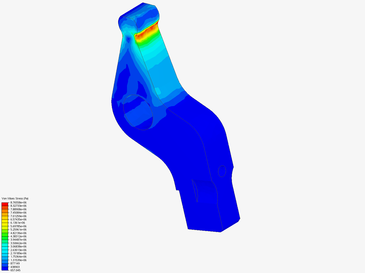 Bracket by ssurse | SimScale