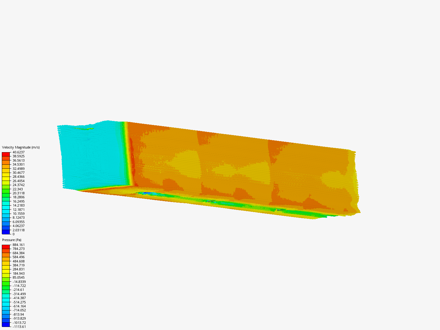 Air flow simulation - Metro (prototyp)) by stepan_bezdek0 | SimScale