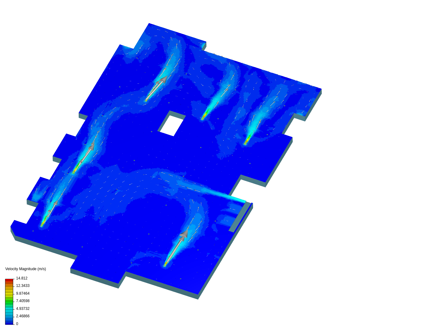 Tutorial: Car Park Contamination by sunflower | SimScale