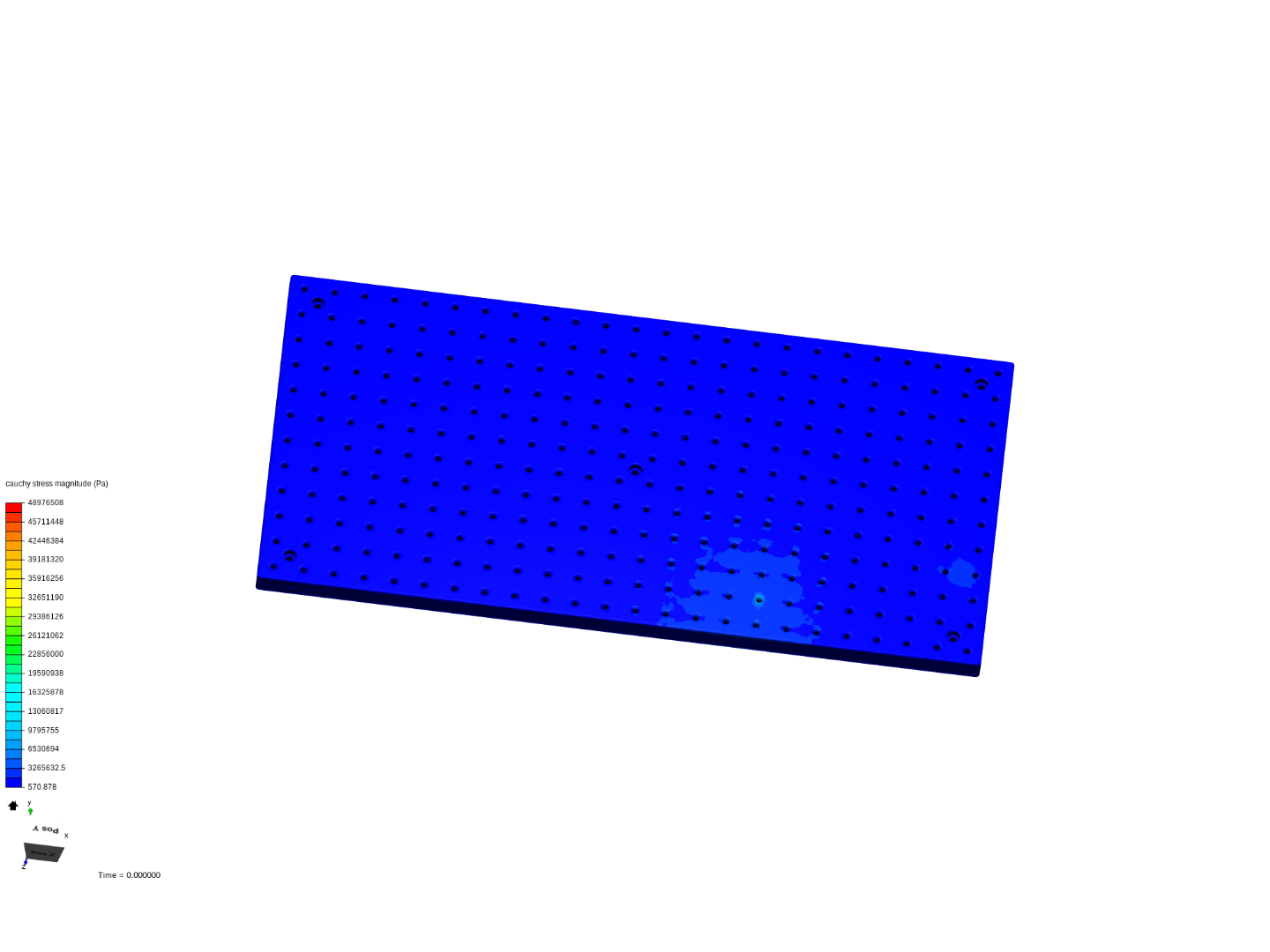 Plate deformation by sungwon | SimScale