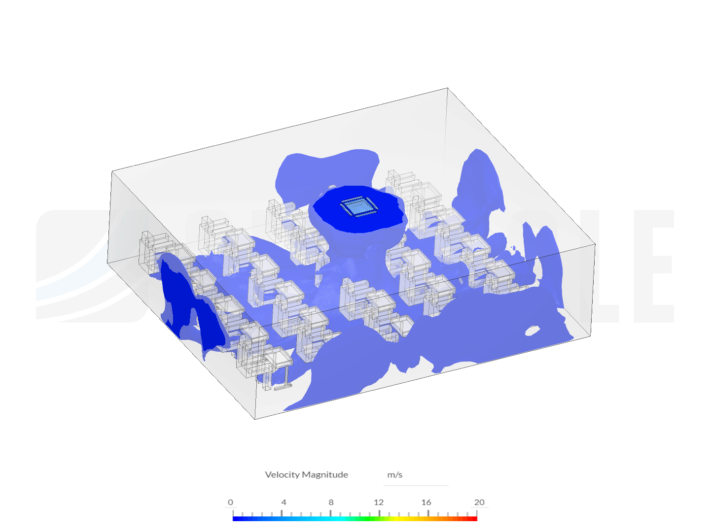 Classroom Thermal Comfort by sunnybyeon2631 | SimScale