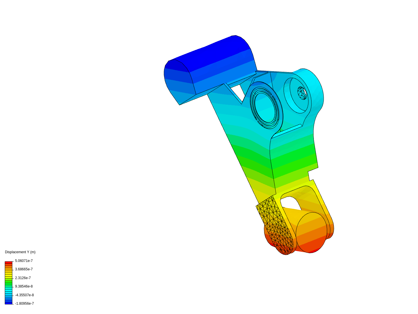 Tutorial 1: Connecting rod stress analysis by svanloon | SimScale