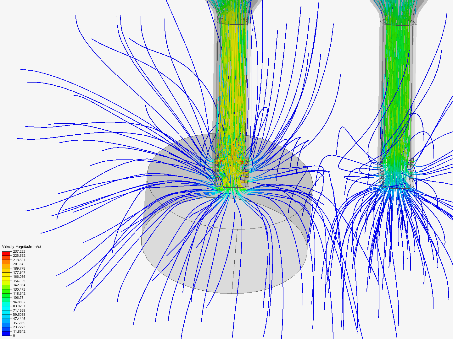 CFD Nozzle Test by t82212871 | SimScale