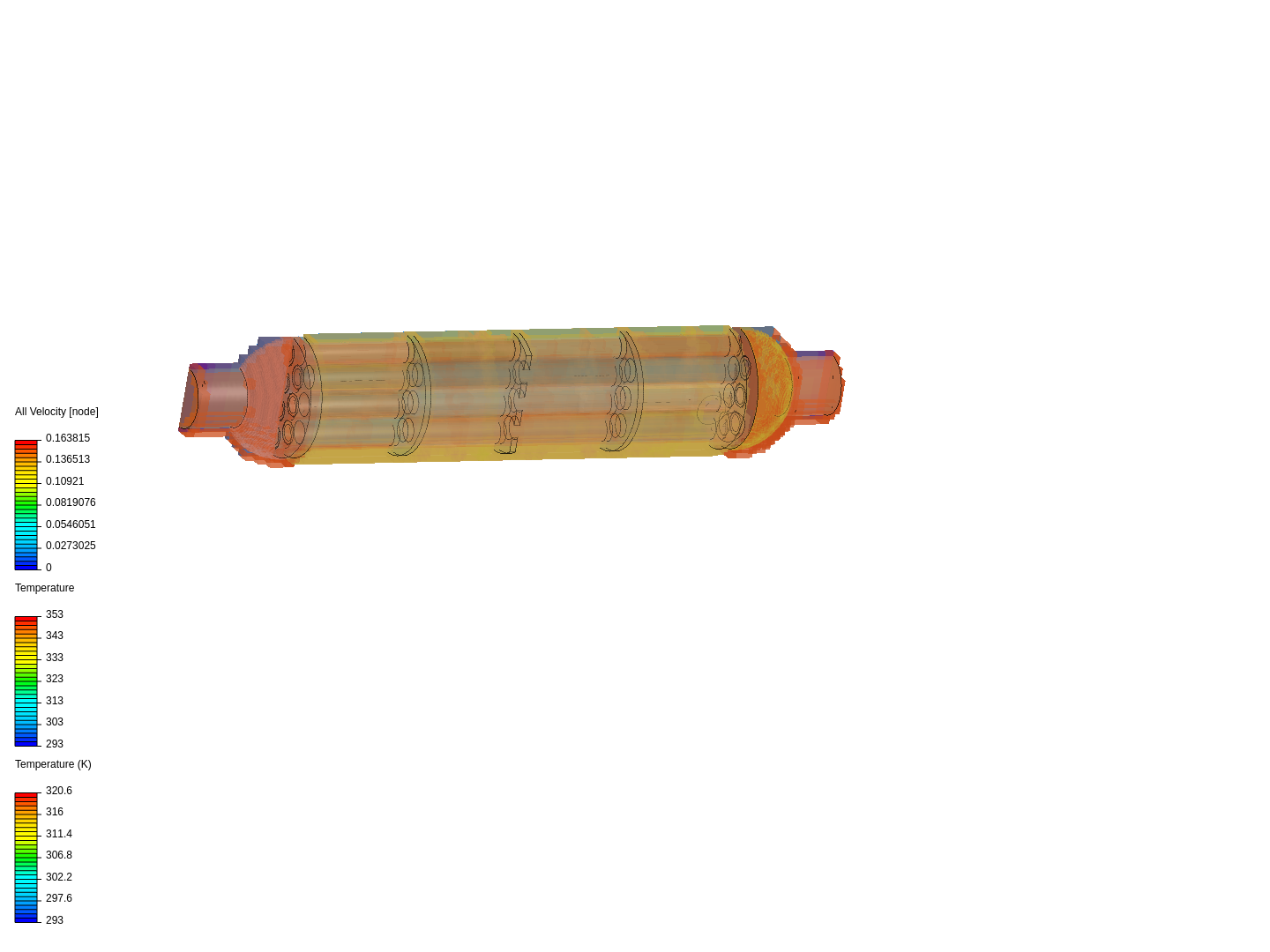 flow modeling of shell and tube heat exchanger by taher | SimScale