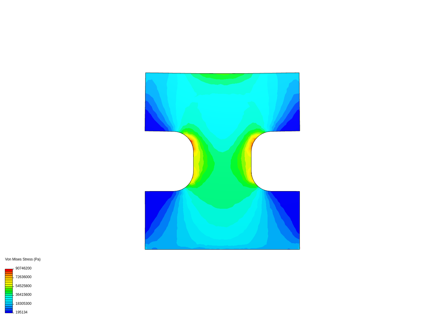 Tensile test with different mesh structures by takgul | SimScale