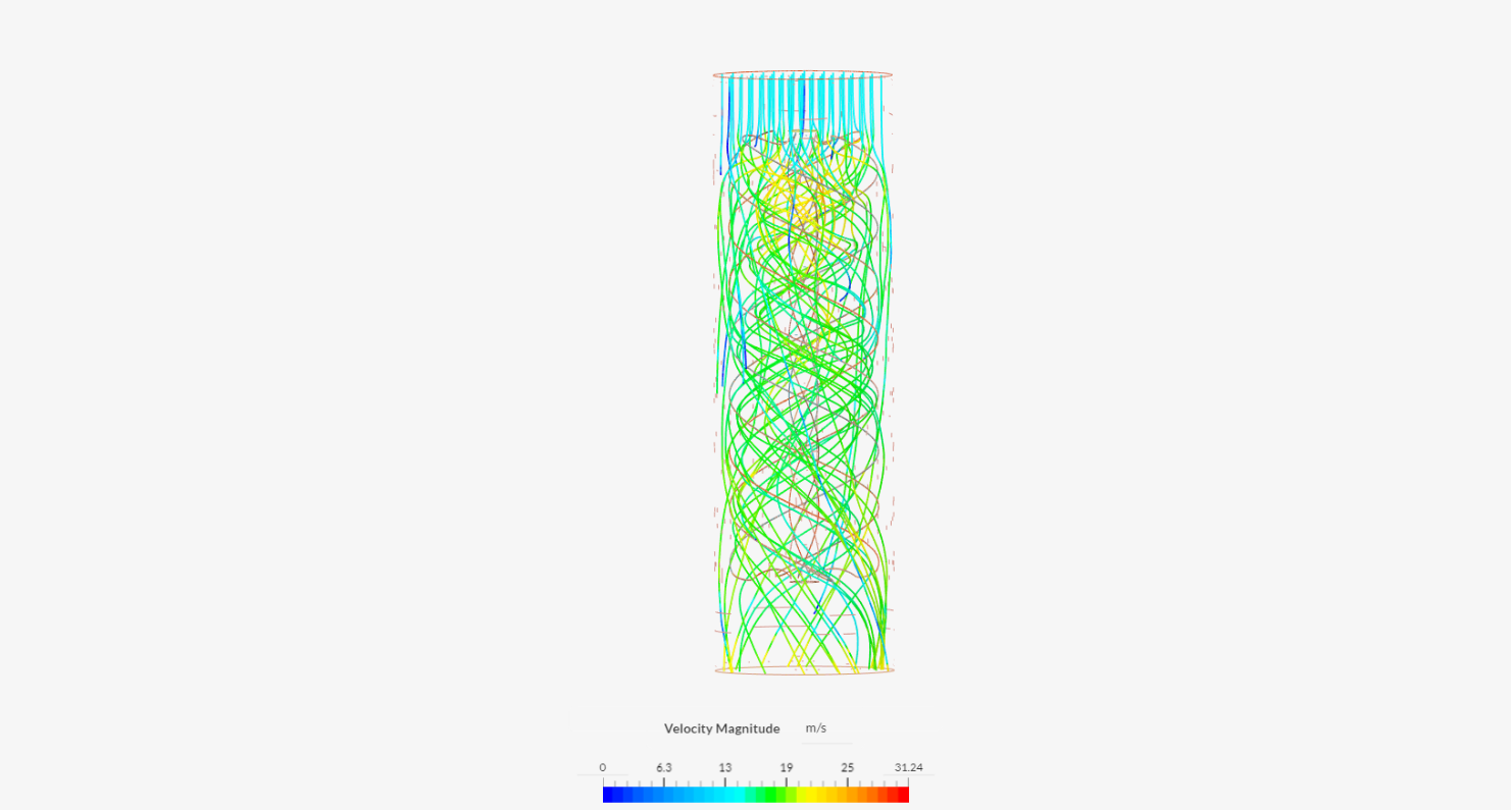 Archimedes Turbine Standard w and w/o Rotation by tayeni | SimScale