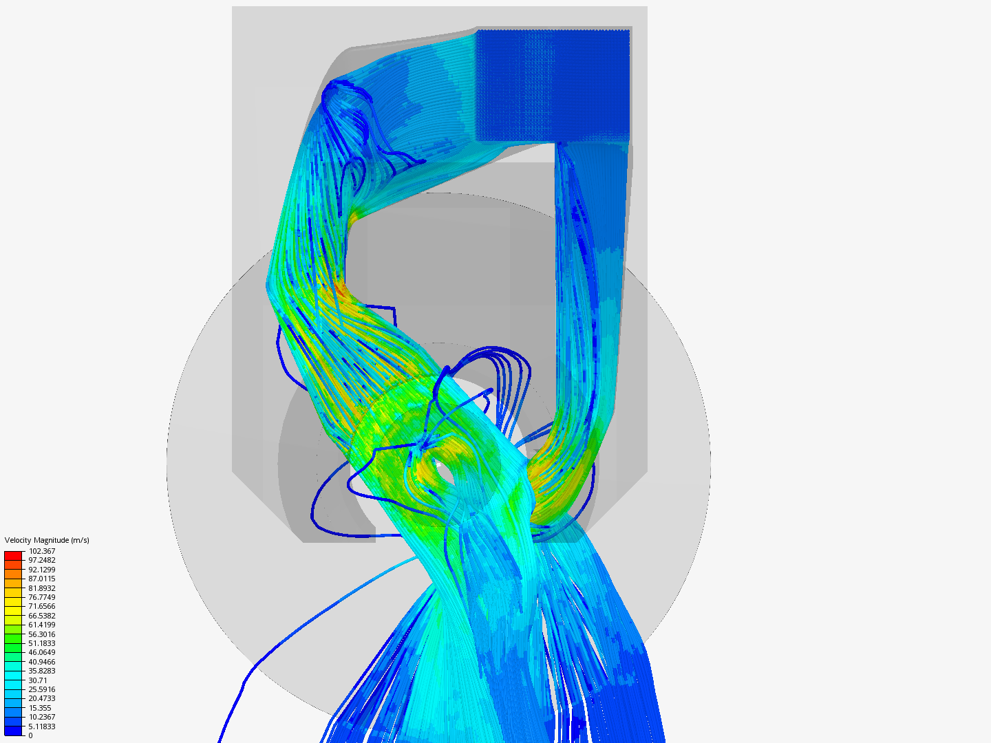 Ebb Duct Test by tbkowens | SimScale