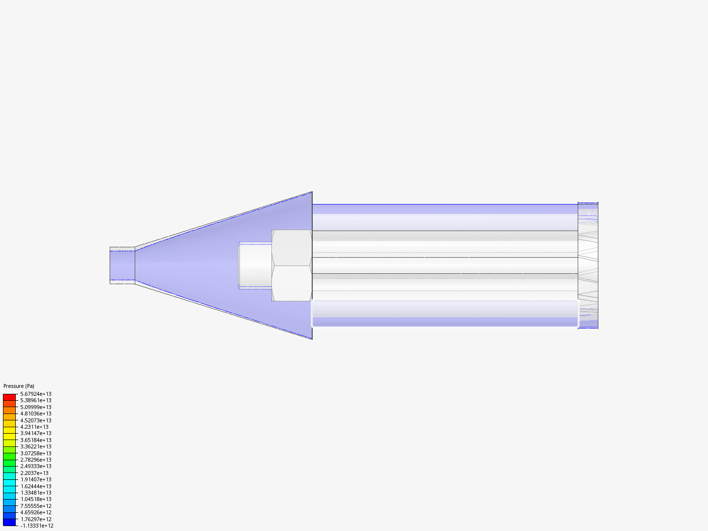 Injection Flow by tbrasselle | SimScale