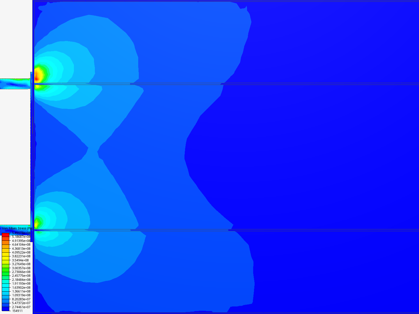 14m barge hinge by tclarke | SimScale