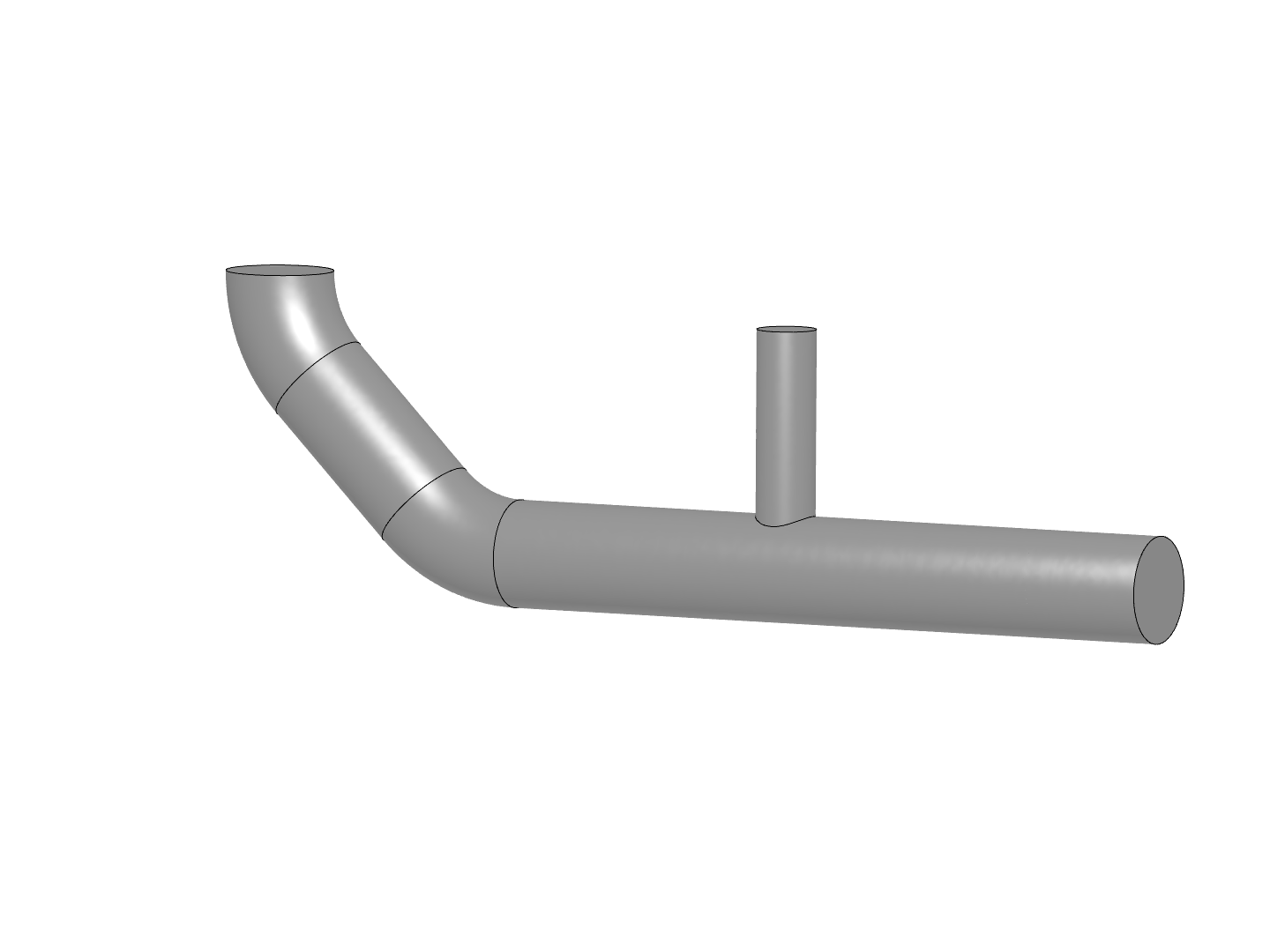 Tutorial: Pipe junction flow by tdjerdj | SimScale