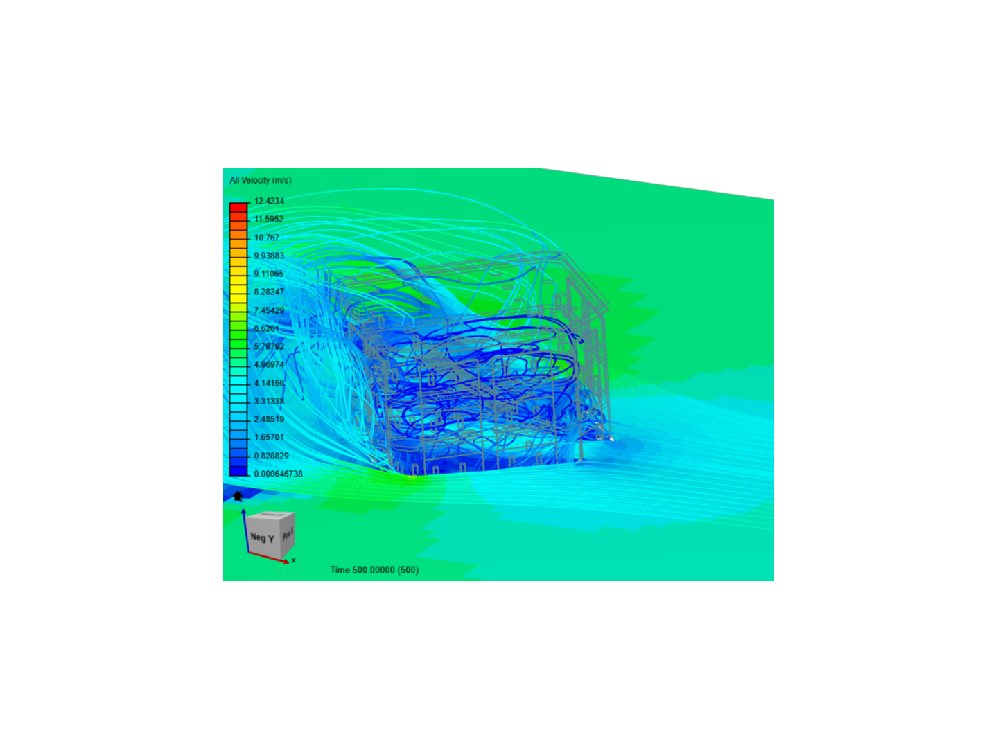 CFD flow Analysis of building by tdmehta1195 | SimScale