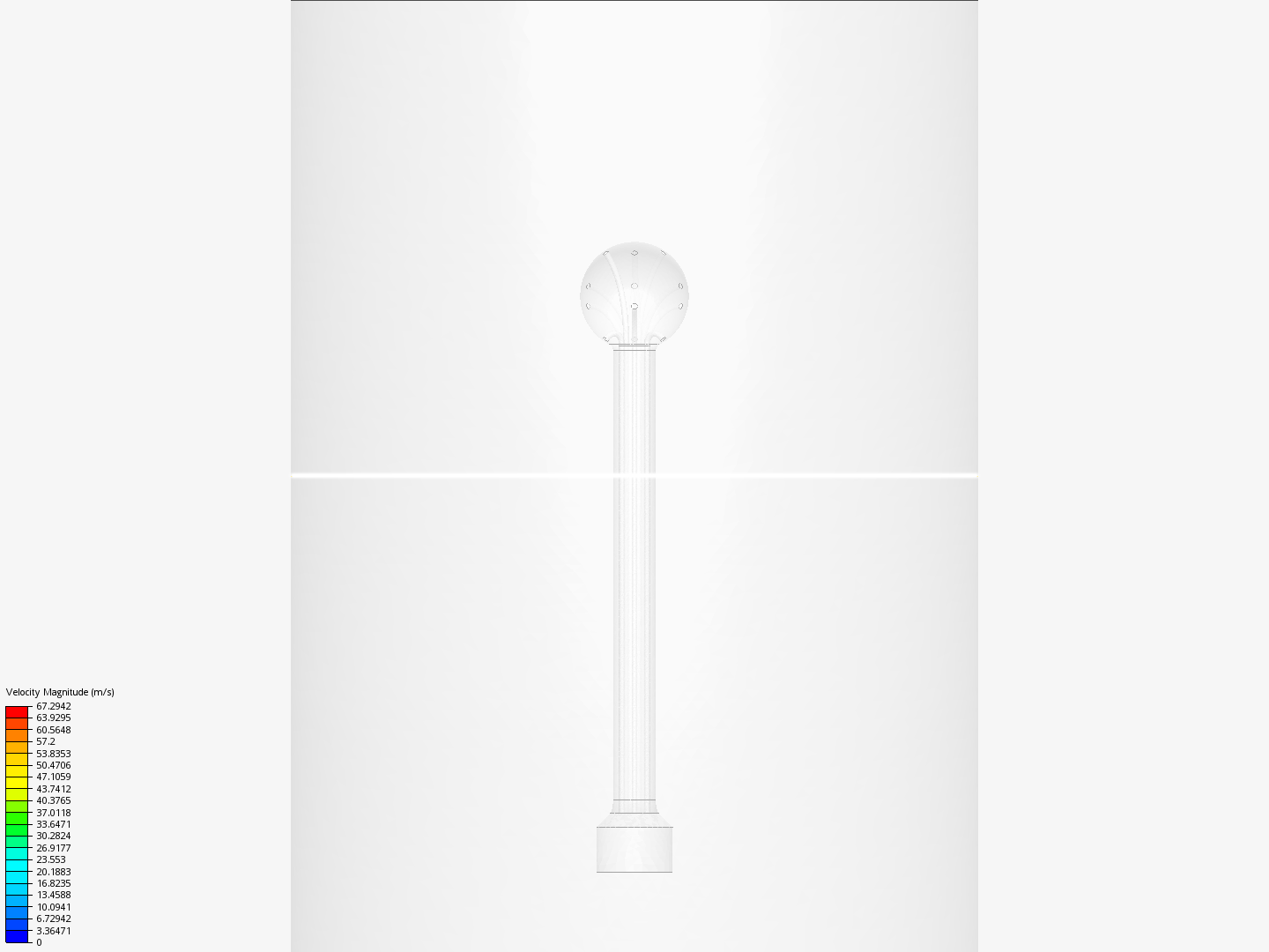 Closed Spherical Probe by tdogb | SimScale