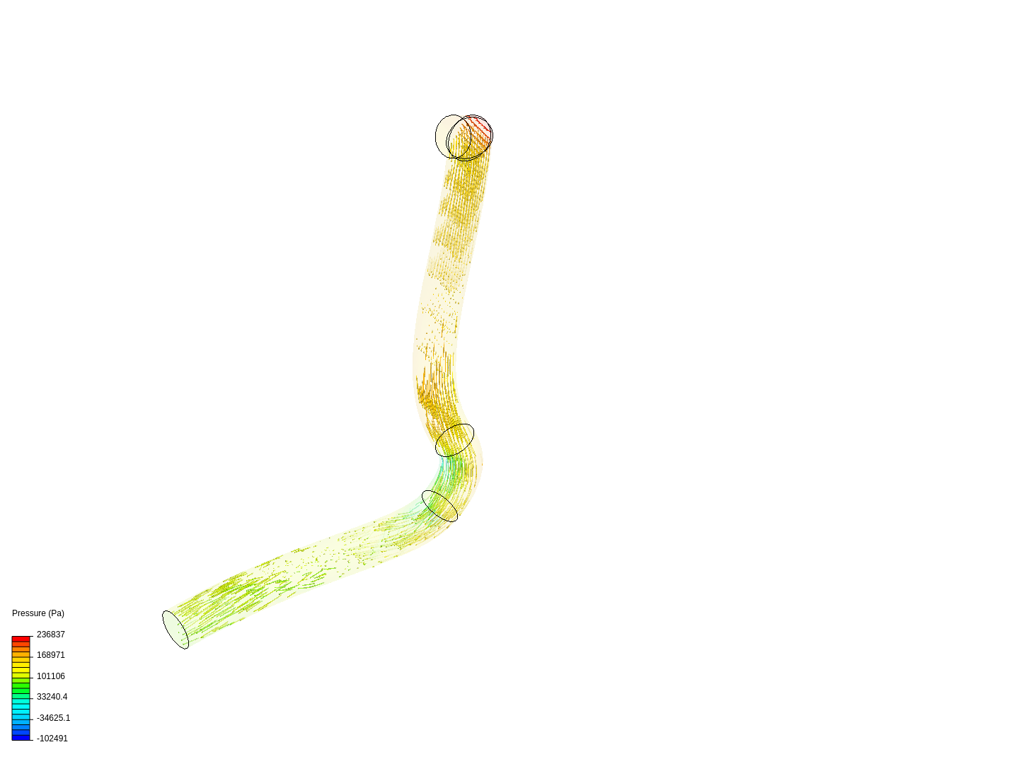 Exhaust flow simulation by teamswapnojan | SimScale