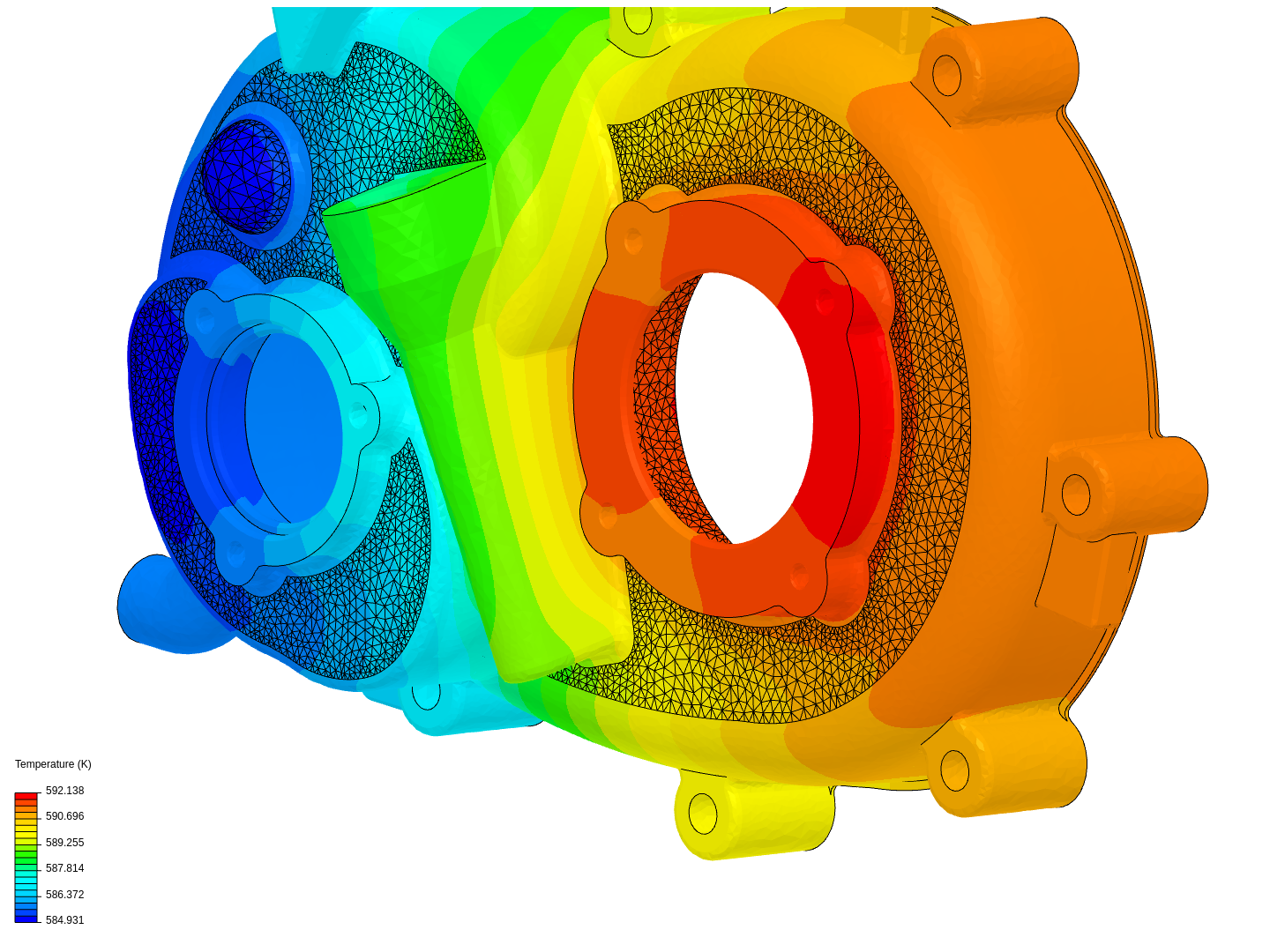 Tutorial 3: Differential casing thermal analysis by tesis | SimScale