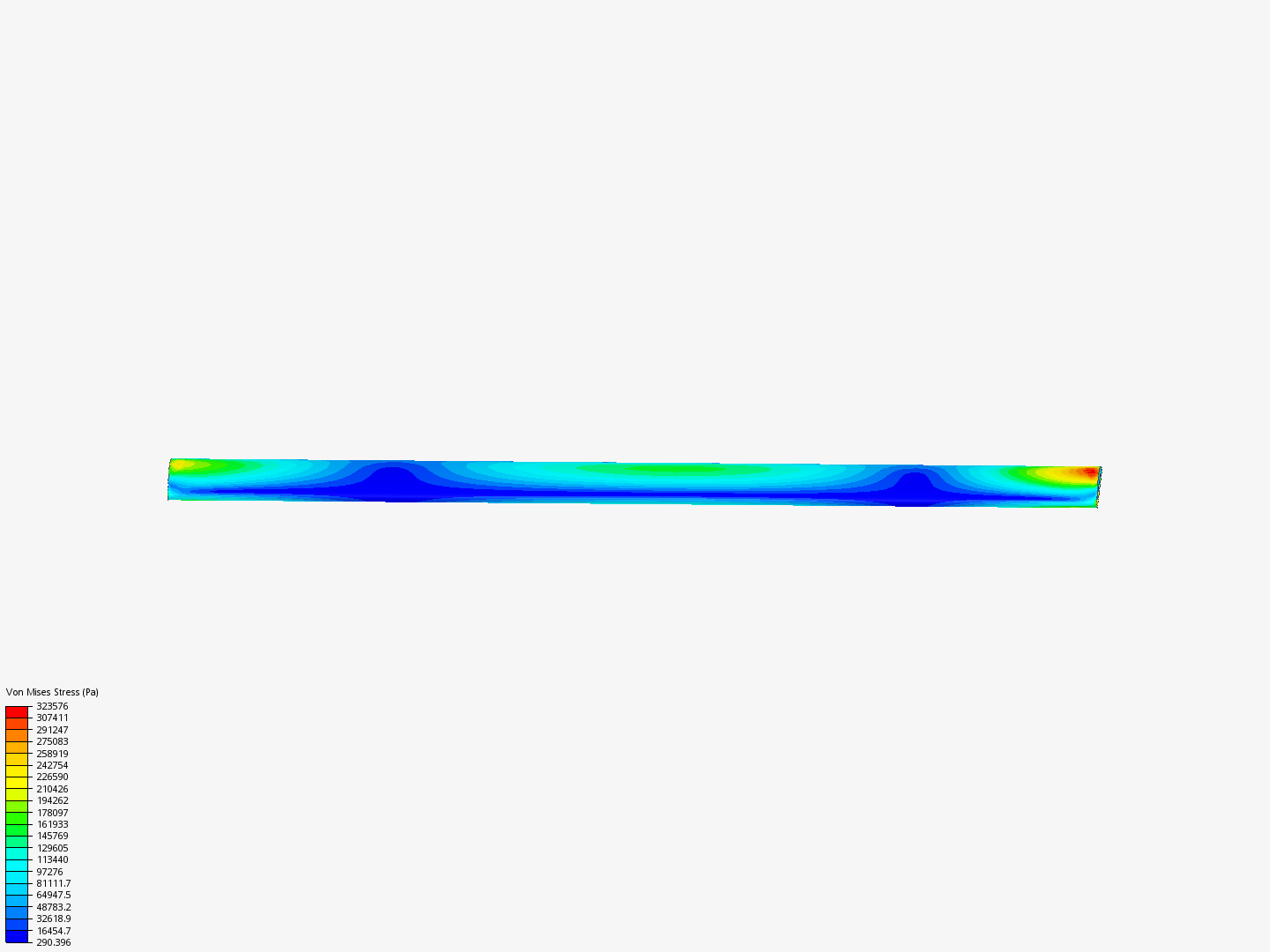Wing loading by tfluker | SimScale