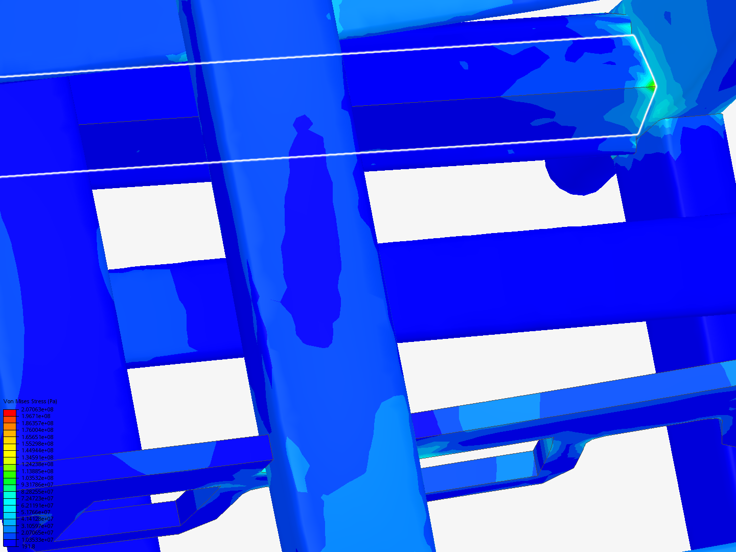 Dunnage Forks by tfrost1999 | SimScale