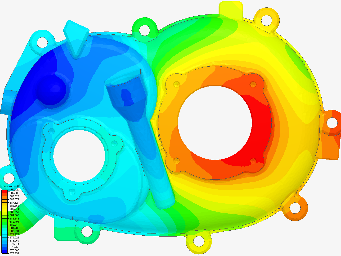 Tutorial: Thermal Analysis of a Differential Casing by themmings | SimScale