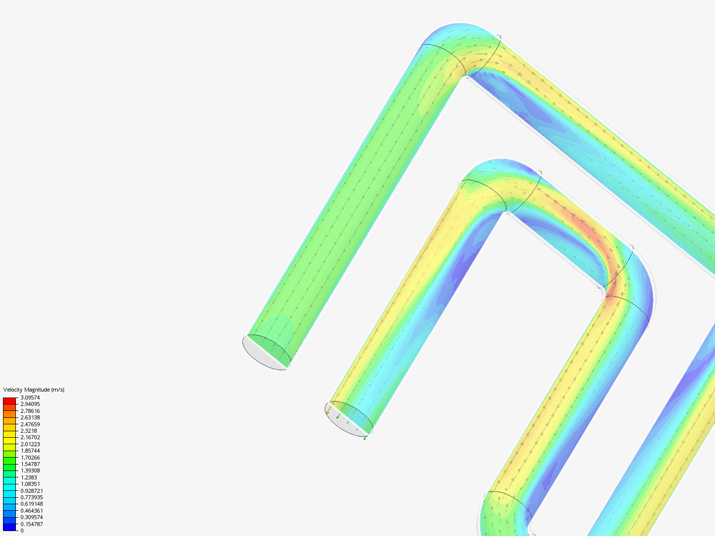 metal stage pipe by thitoshi | SimScale