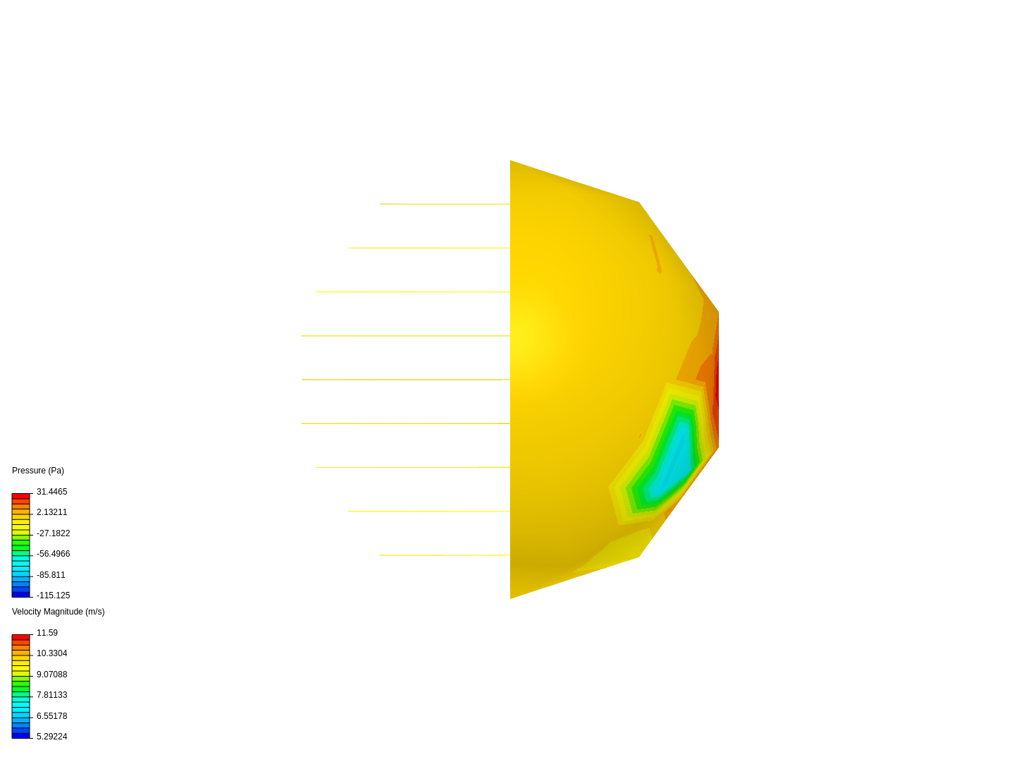 Drag Coefficient Polyeder by thomasitos_hh | SimScale